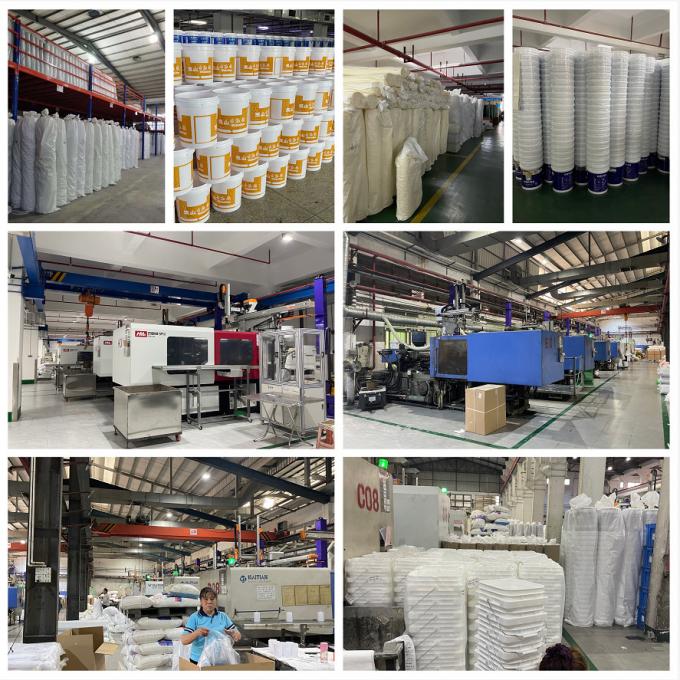 5 Gallon 20L Square Red Pail Food Grade Pp ถังพลาสติกขนาดใหญ่พร้อมฝาปิด